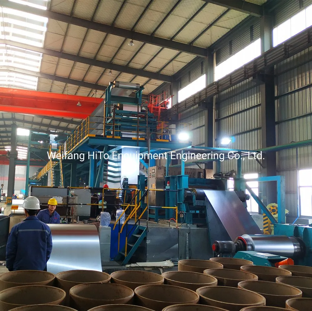 Colour Coating Line Specification Galvanized by HiTo - HiTo