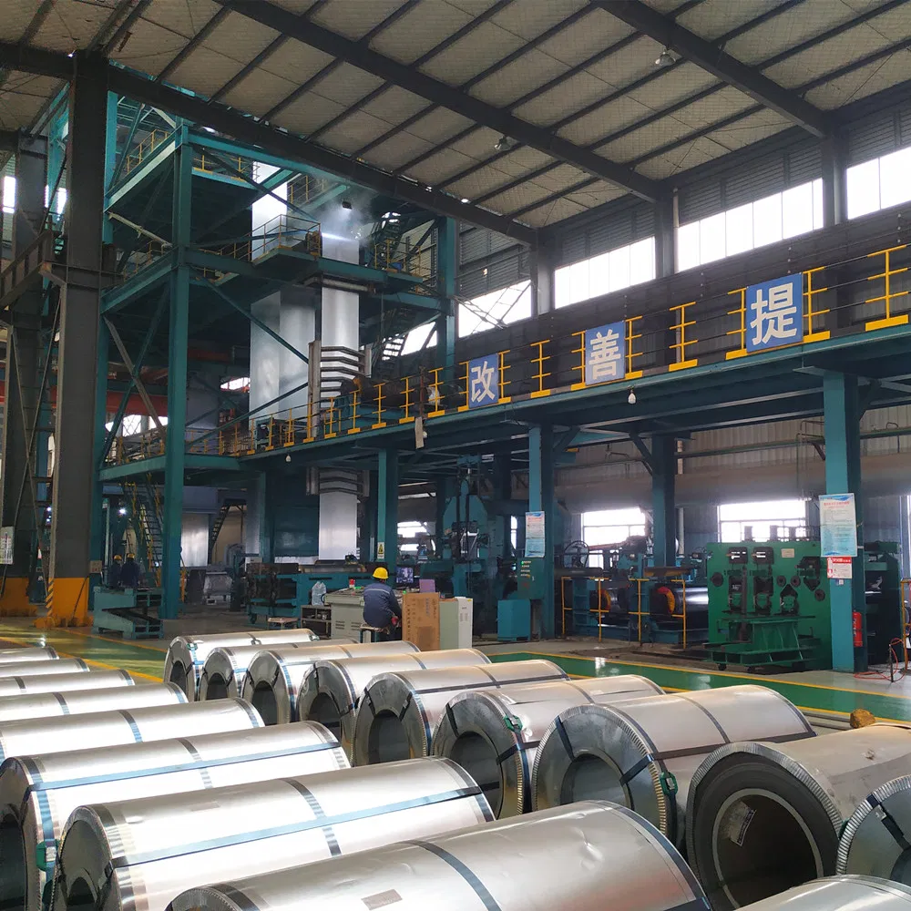 Cgl Continuous Hot DIP Galvanizing Line for Producing Gi China Provide ...