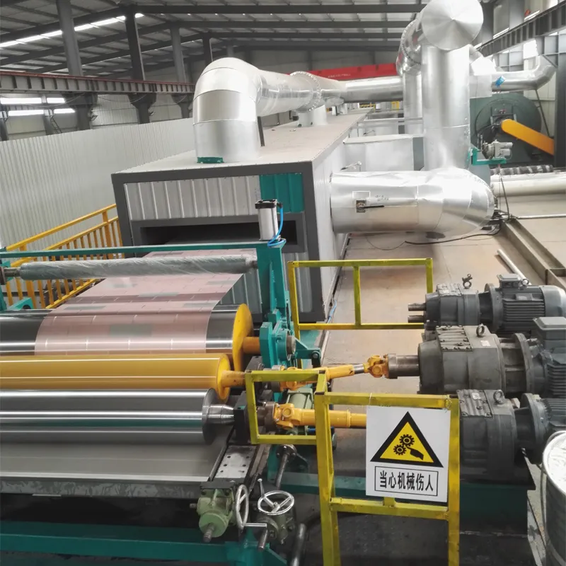 Ccl Line Color Coating Line - Polyvinylidene Fluoride Coating Line and ...