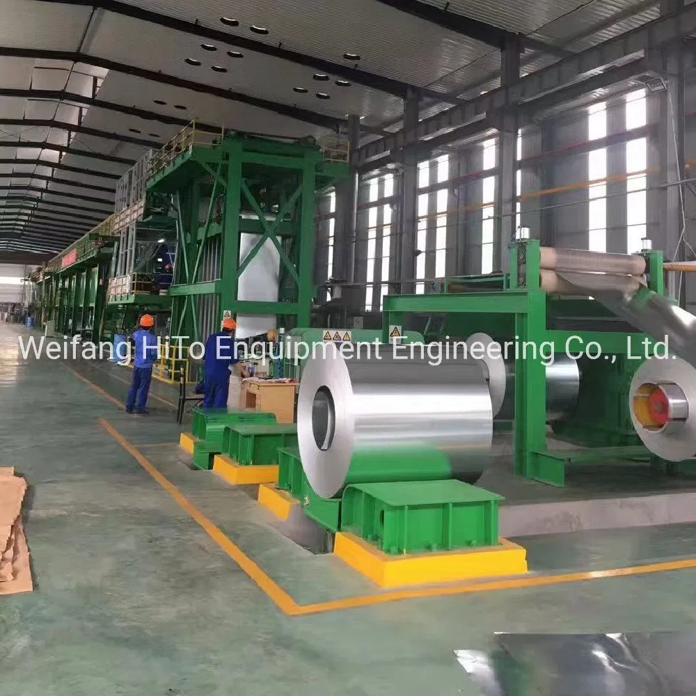 Tension Leveling Line for Alluminum Alloy with Capacity of 100000 Tons ...