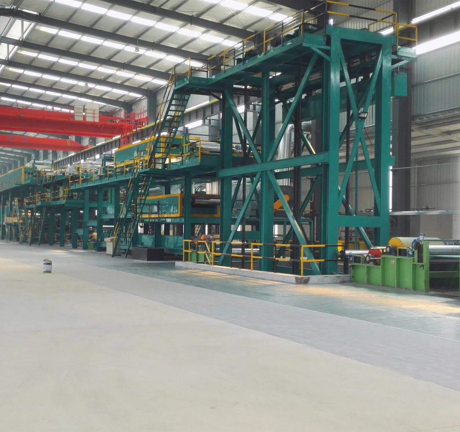 Ccl Continuous Color Coating Production Line for Galvanized Steel Coils ...